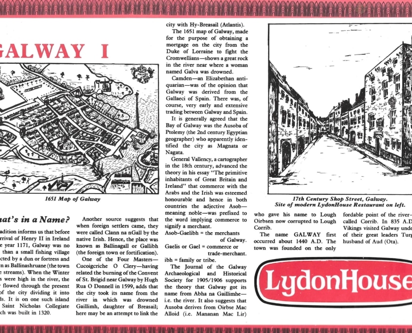 History - LYDON HOUSE