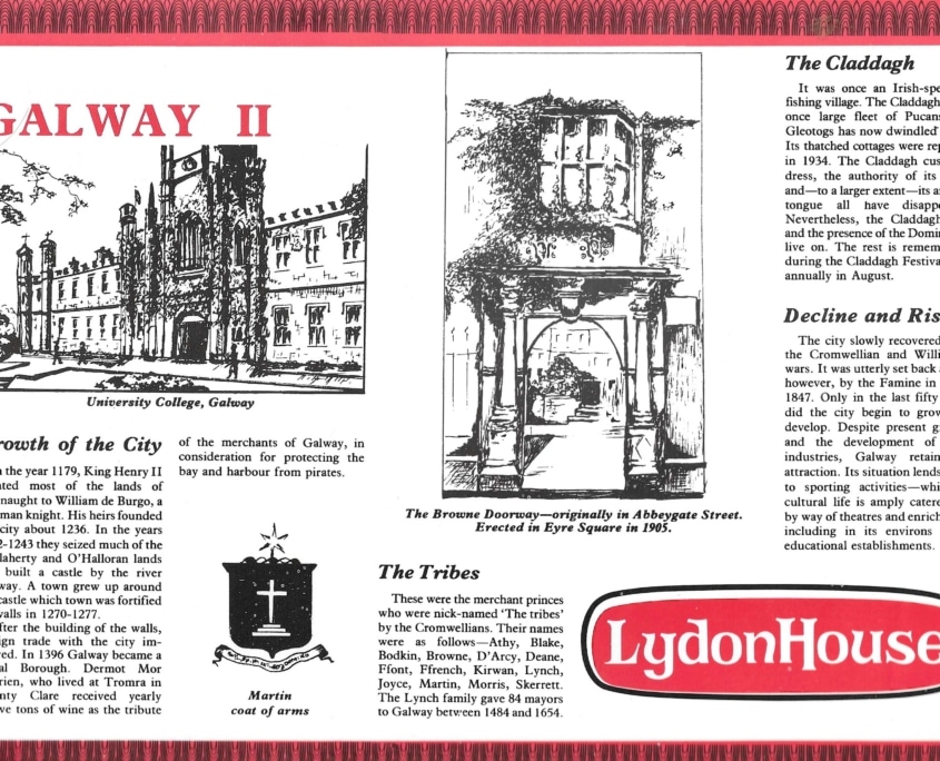History - LYDON HOUSE