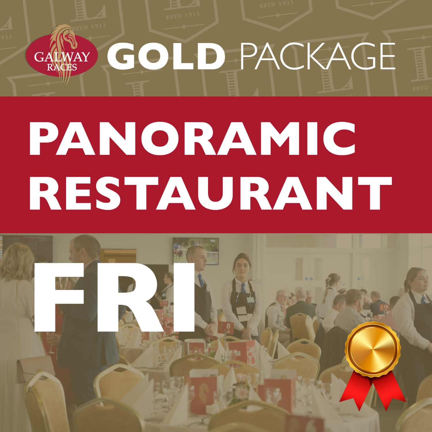 FRIDAY PANORAMIC GOLD PACKAGE - LYDON HOUSE