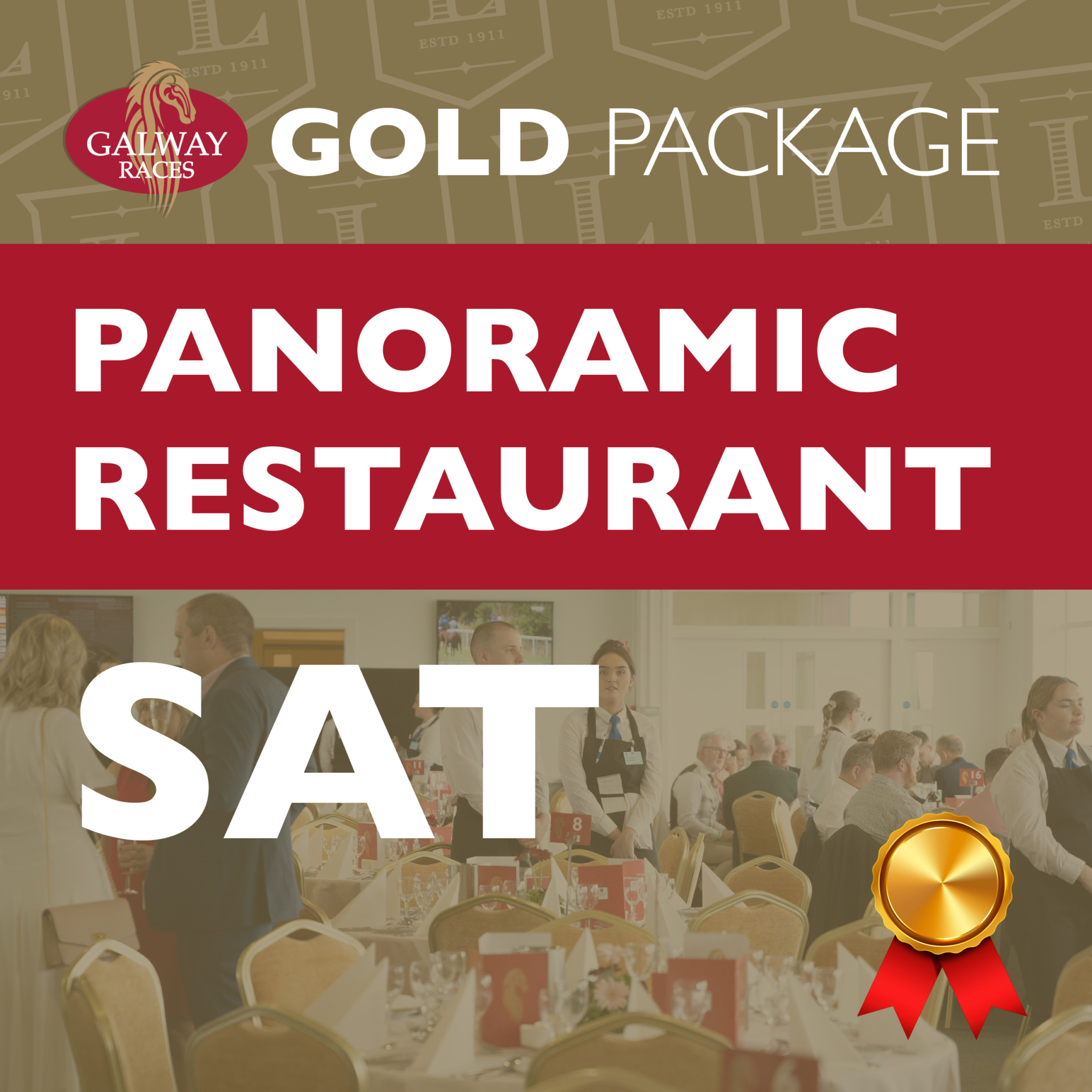 SATURDAY PANORAMIC GOLD PACKAGE - LYDON HOUSE