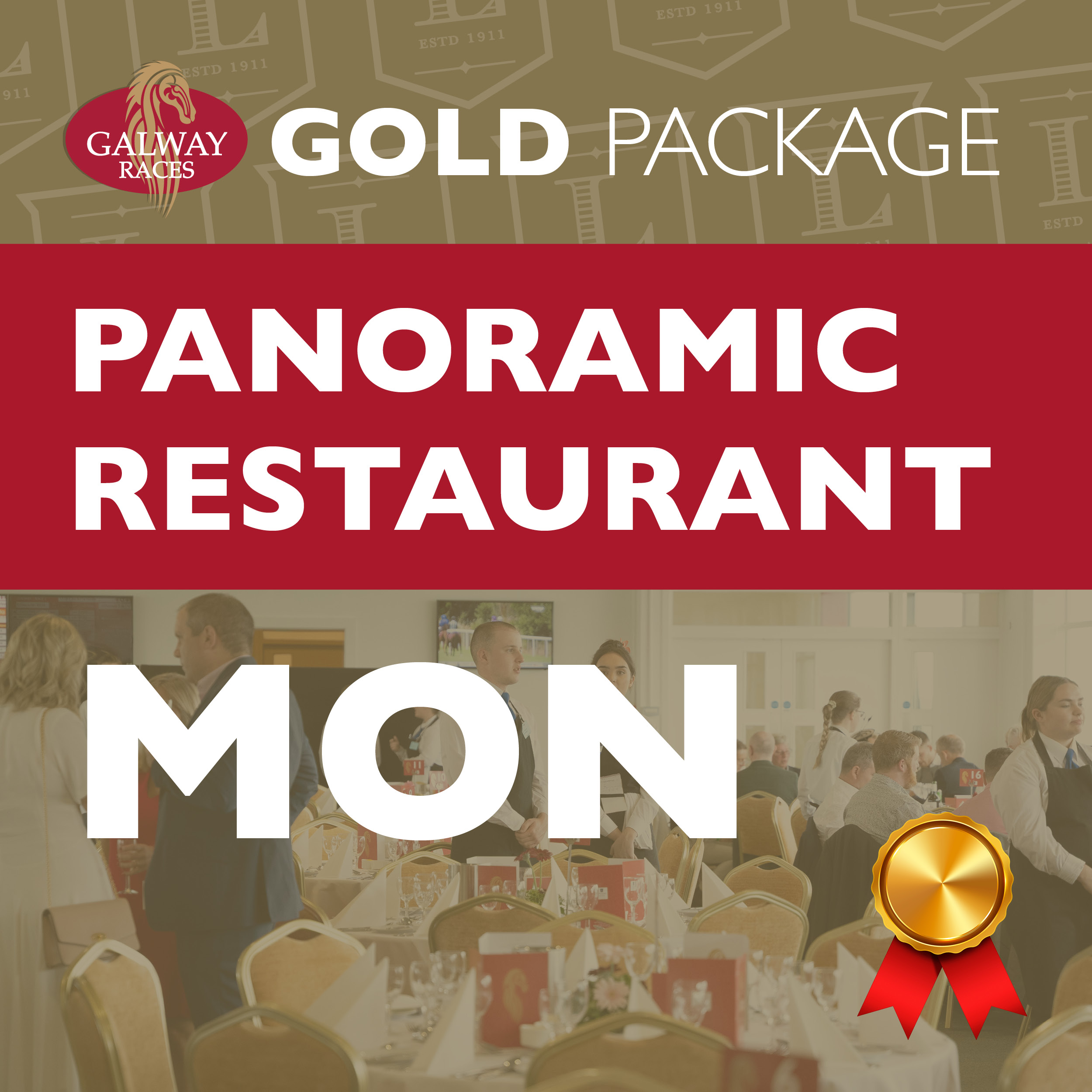 MONDAY PANORAMIC GOLD PACKAGE - LYDON HOUSE